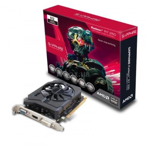 Placa de video pci-e ati r7 250 de 2gb ddr3 11215-21-20g sapphire ...