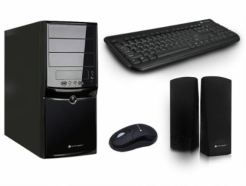 Kit de gabinete datavision dt-500 fuente 500w :: Santa Fe Computación