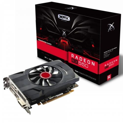 Placa de video pci-e ati rx 550 de 2gb ddr5 rx-550p2sfg5 xfx :: Santa ...